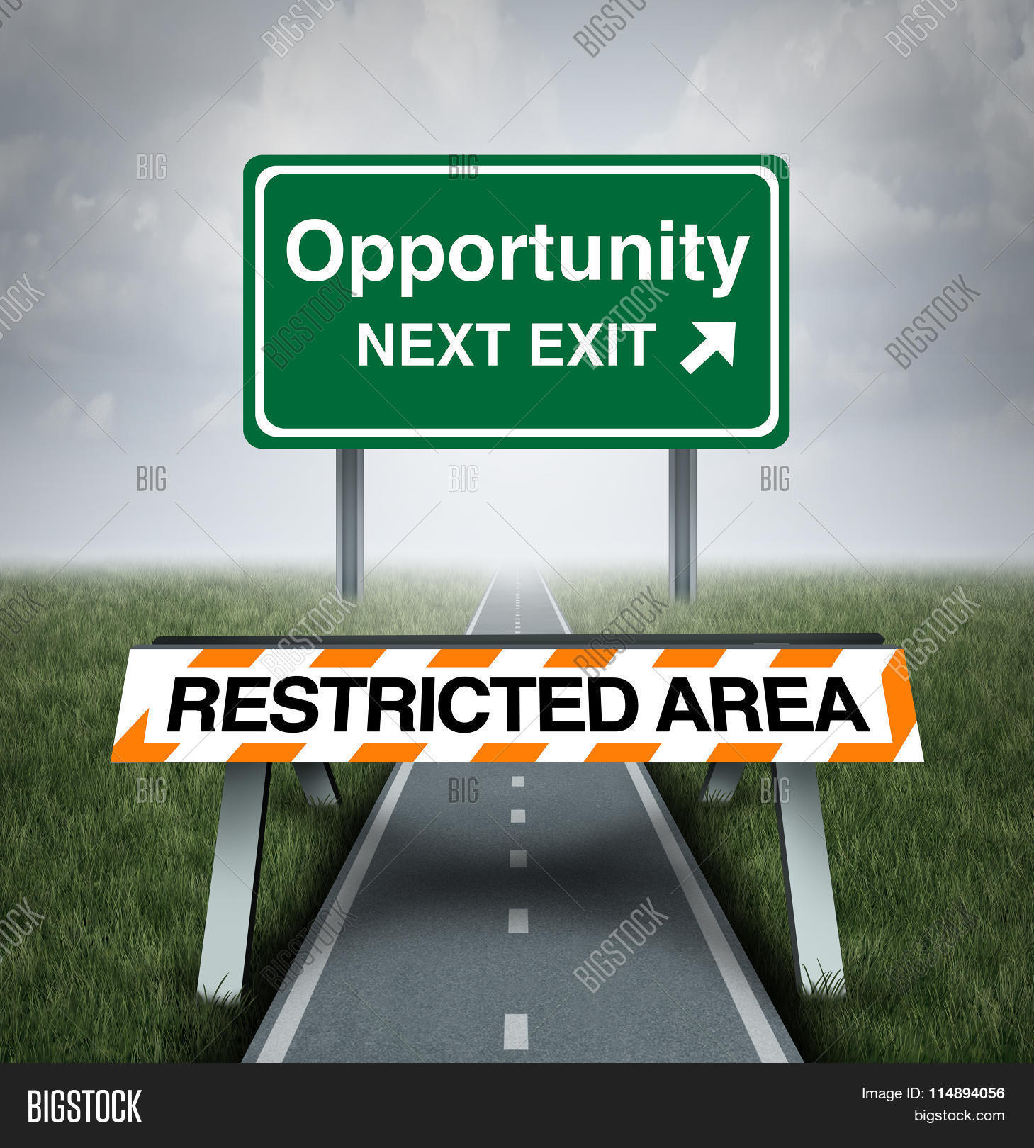 Restricted Opportunity Image And Photo Free Trial Bigstock