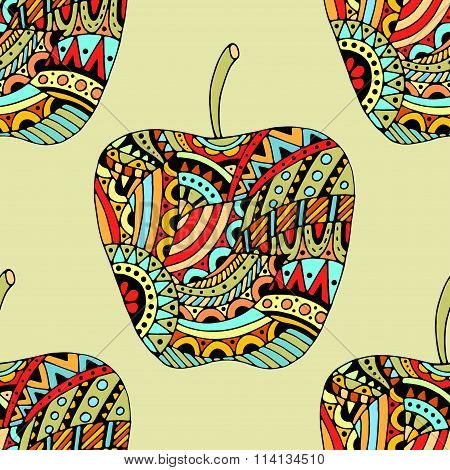 Zentangle Apple Vector & Photo (Free Trial) | Bigstock