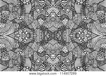 Zentangle Background Vector & Photo (Free Trial) | Bigstock