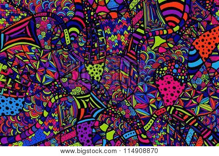 Zentangle Background Vector & Photo (Free Trial) | Bigstock