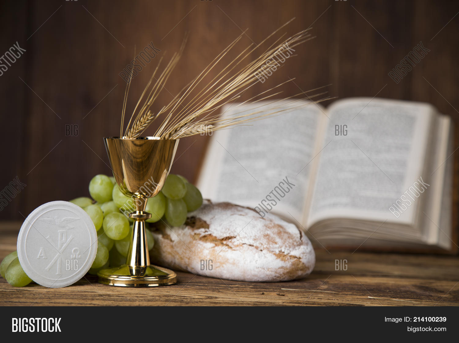 Eucharist Symbol Bread Image & Photo (Free Trial) | Bigstock