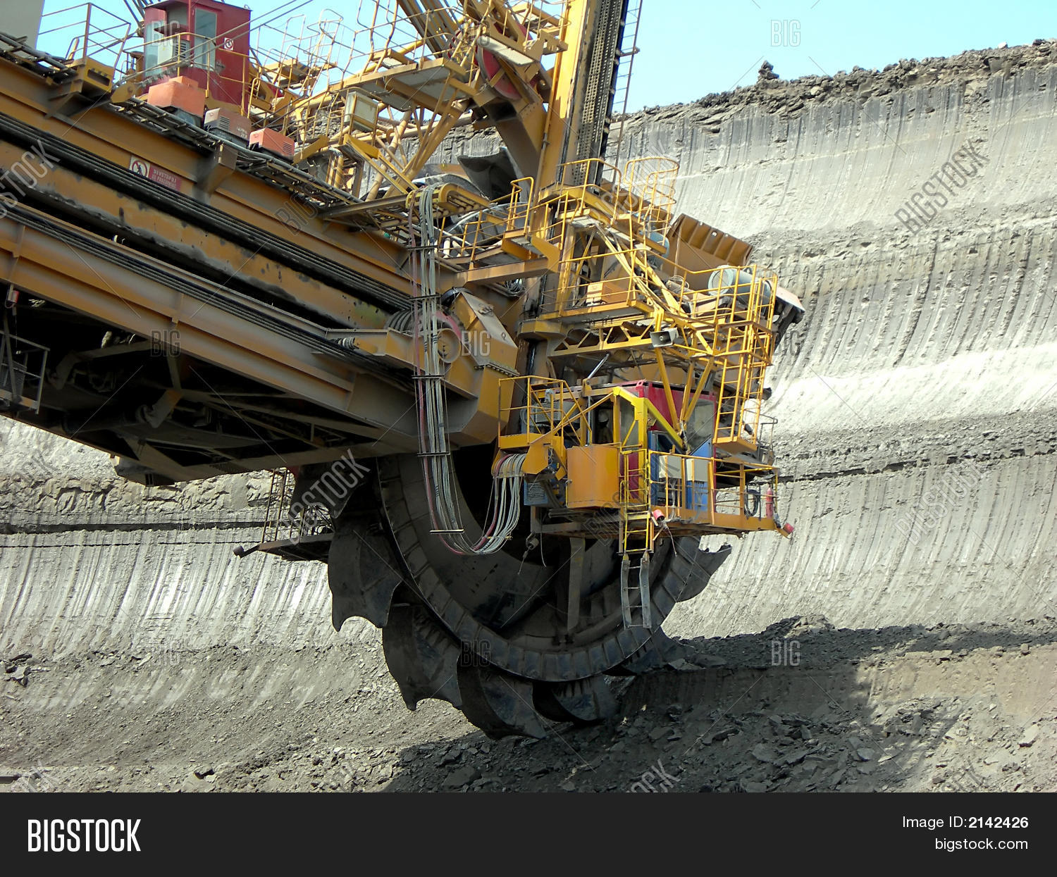 Mining Machine Action Image & Photo (Free Trial) | Bigstock