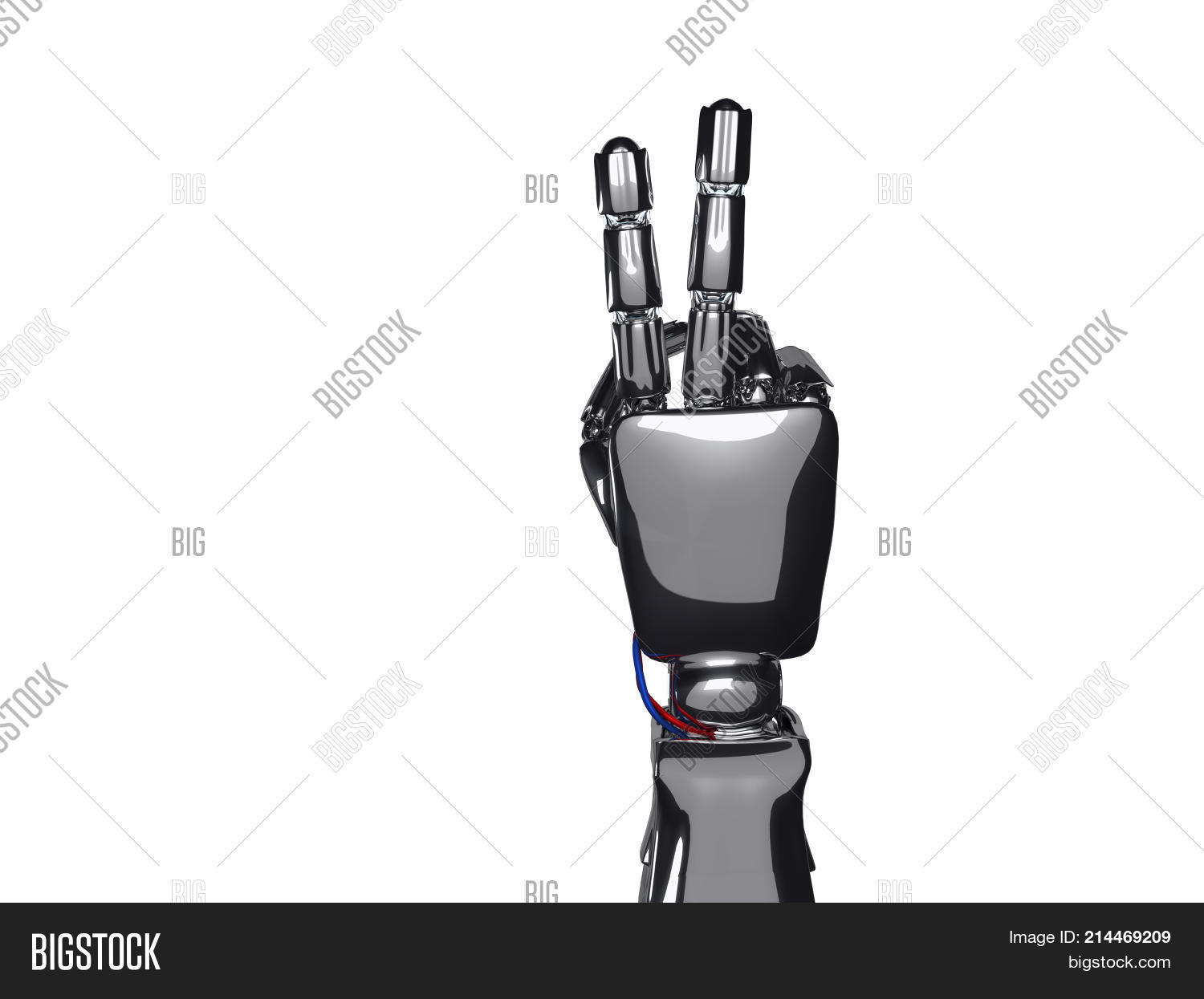 Metallic Robot Hand Image & Photo (Free Trial) | Bigstock