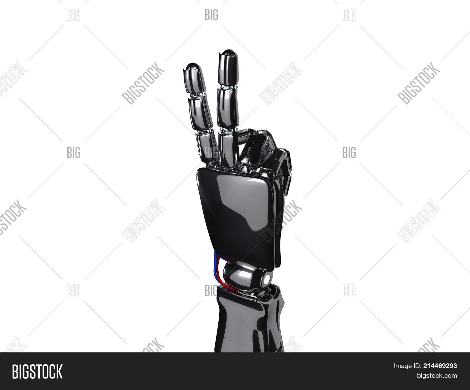 Metallic Robot Hand Image & Photo (Free Trial) | Bigstock