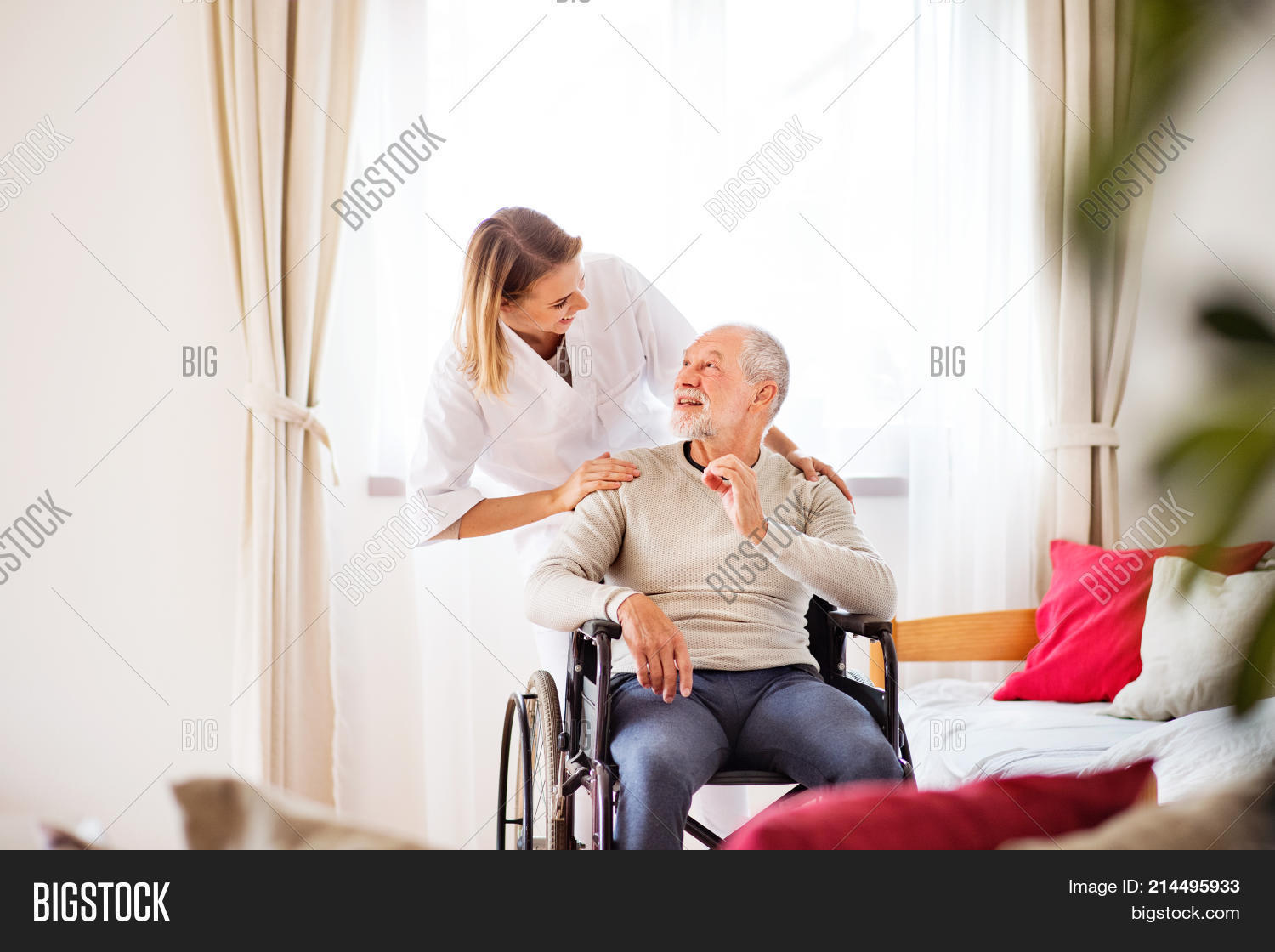 Health Visitor Senior Image & Photo (Free Trial) | Bigstock