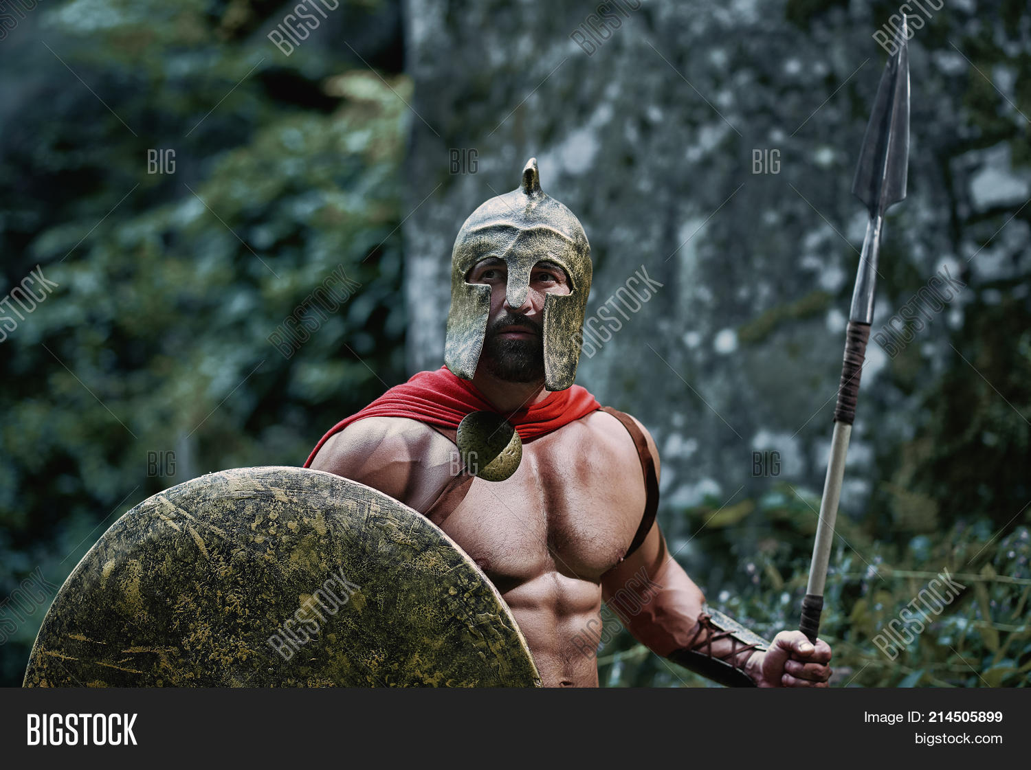 Portrait Young Spartan Image & Photo (Free Trial) | Bigstock