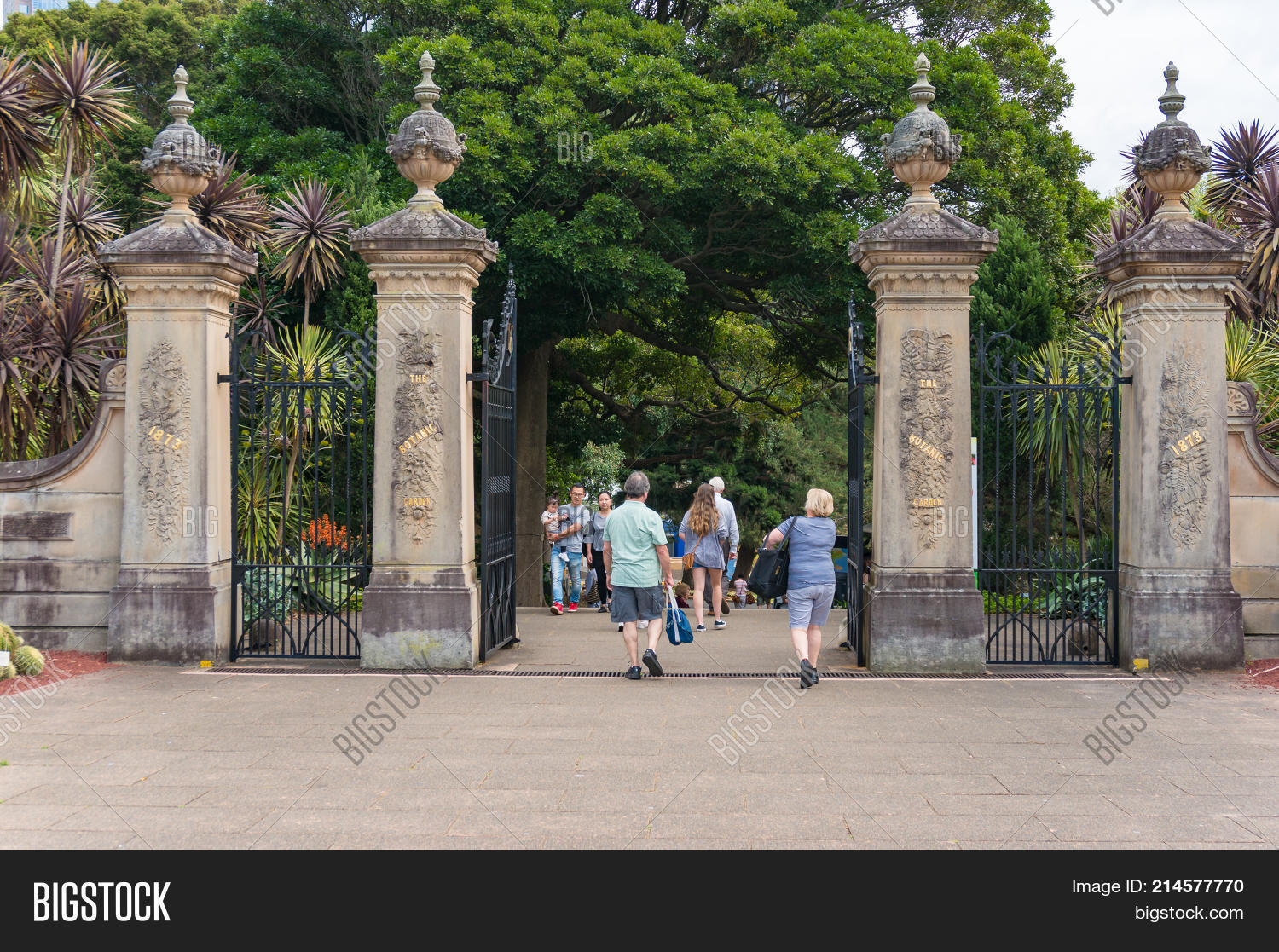 Tourists Entrance Gate Image & Photo (Free Trial) | Bigstock