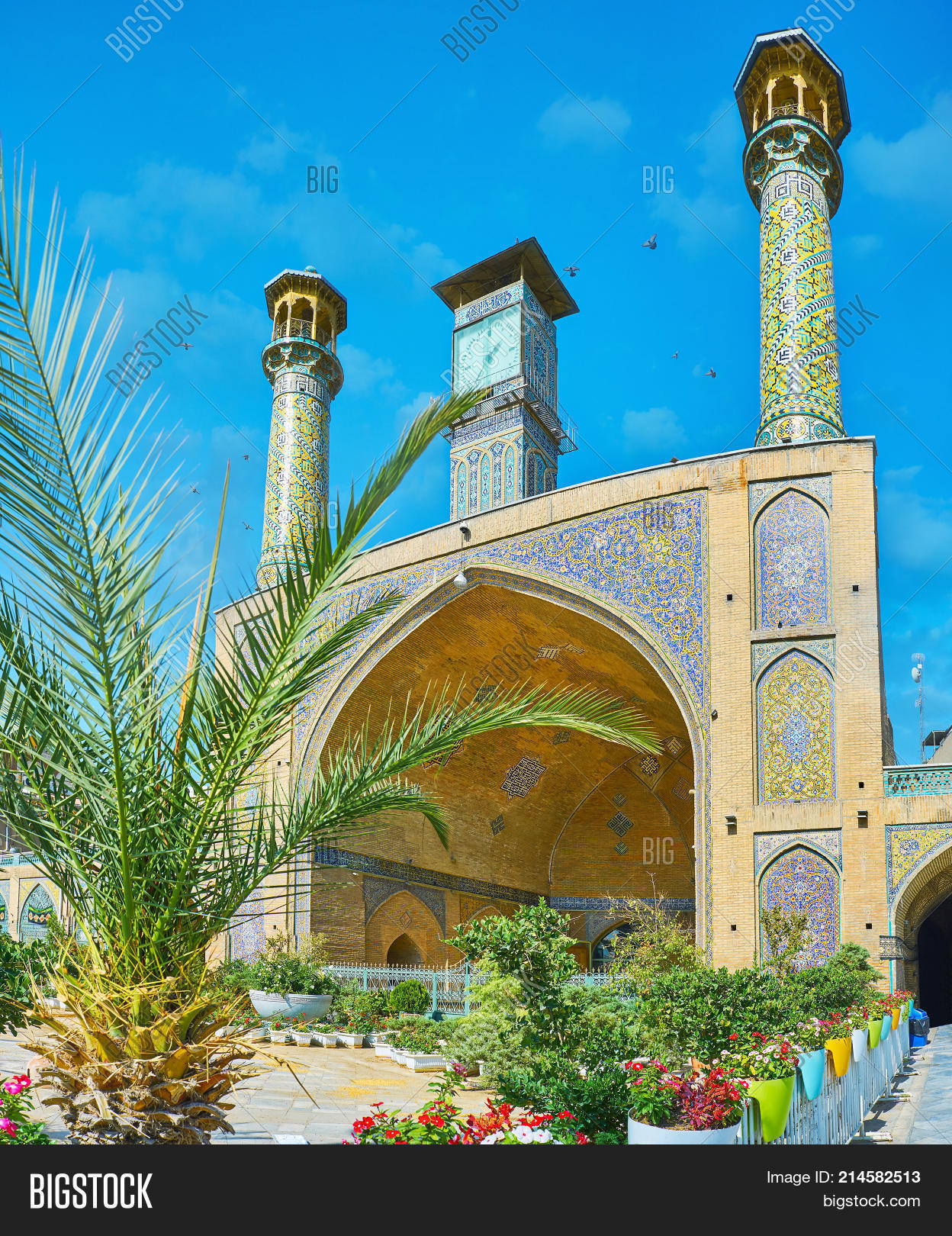 Plants Shah's Mosque, Image & Photo (Free Trial) | Bigstock