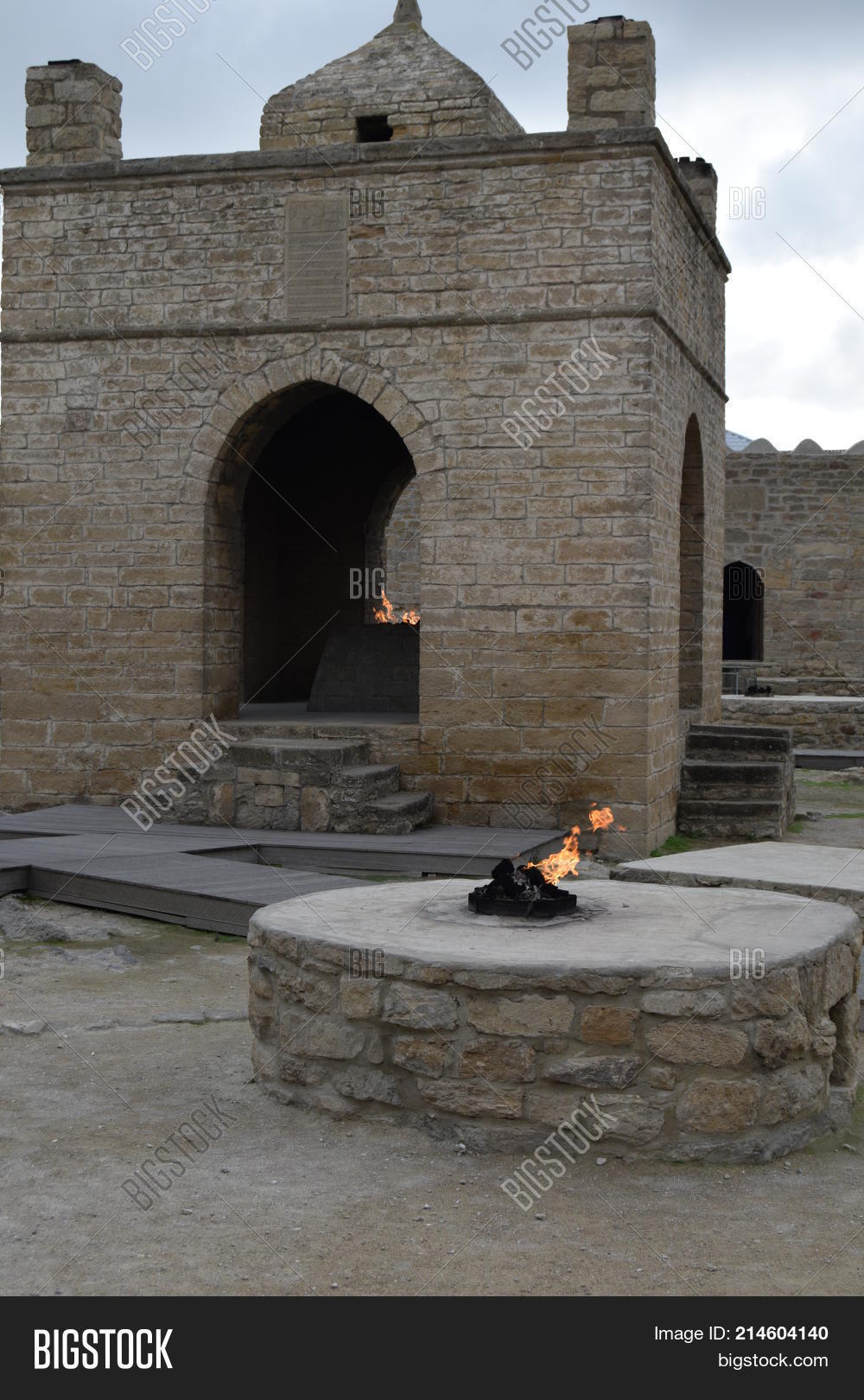 Ateshgah - Fire Temple Image & Photo (Free Trial) | Bigstock