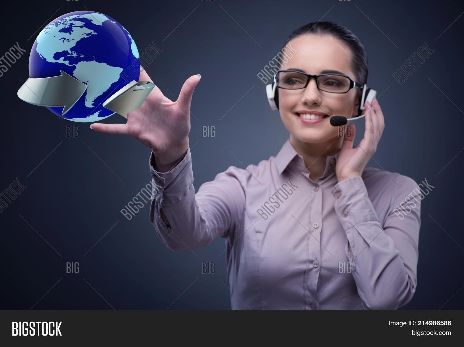 Call Center Operator Image & Photo (Free Trial) | Bigstock
