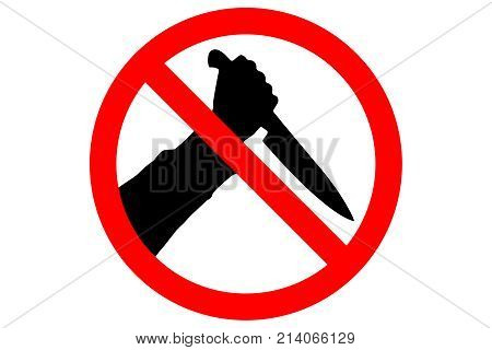 STOP KNIVES Sign. Image & Photo (Free Trial) | Bigstock