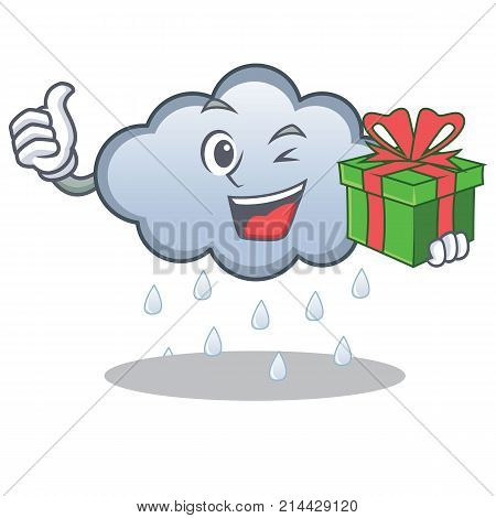 Gift Rain Cloud Vector & Photo (Free Trial) | Bigstock