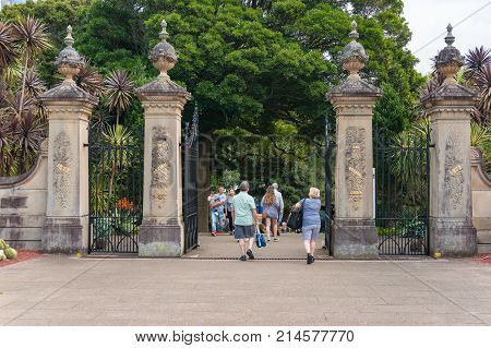 Tourists Entrance Gate Image & Photo (Free Trial) | Bigstock