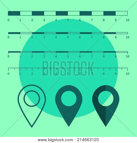 Map Scales Graphics Vector & Photo (Free Trial) | Bigstock