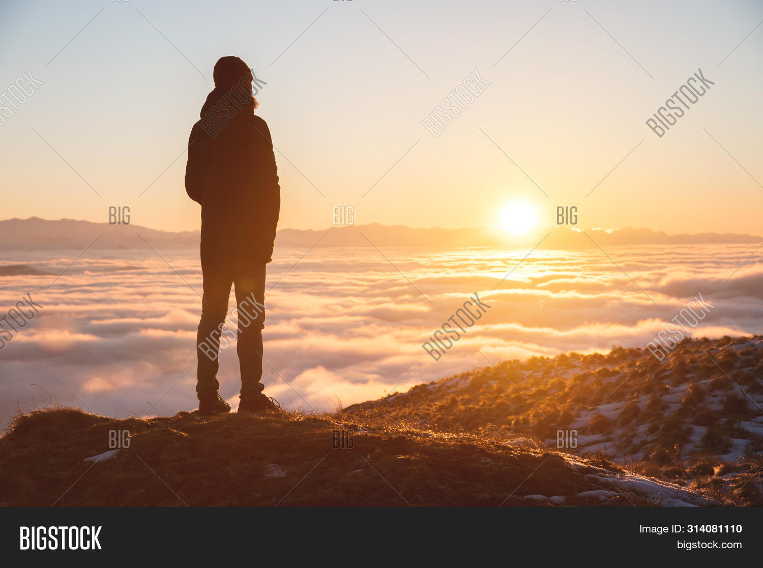 View Back. Lonely Image & Photo (Free Trial) | Bigstock