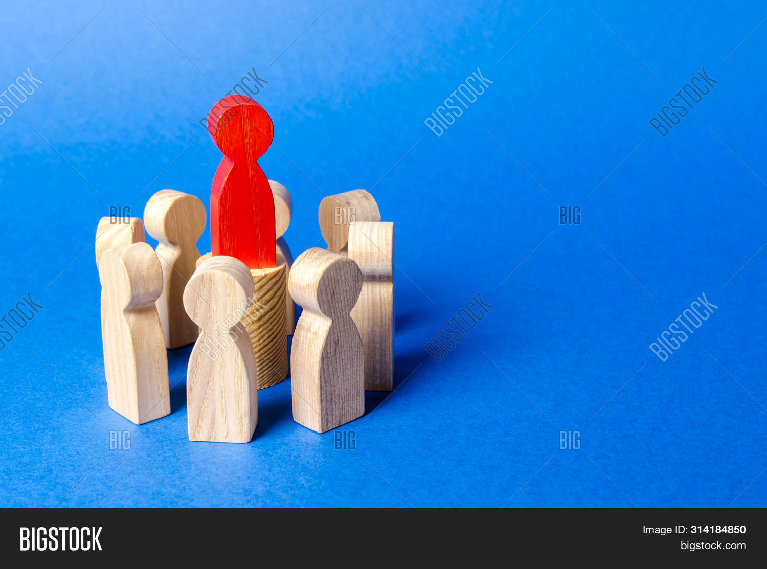 Red Leader Figure Image & Photo (Free Trial) | Bigstock