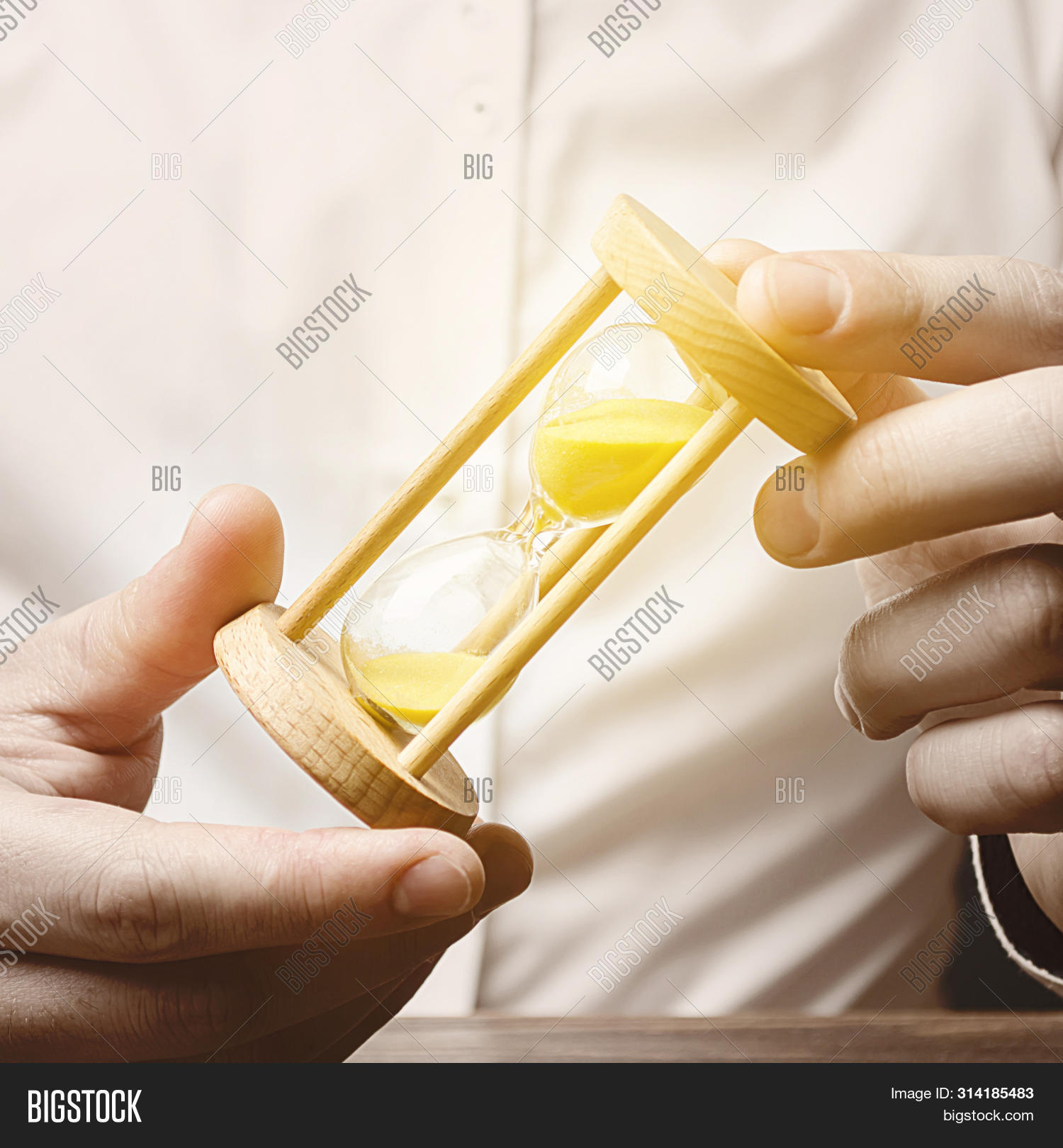 Person Holds Hourglass Image & Photo (Free Trial) | Bigstock