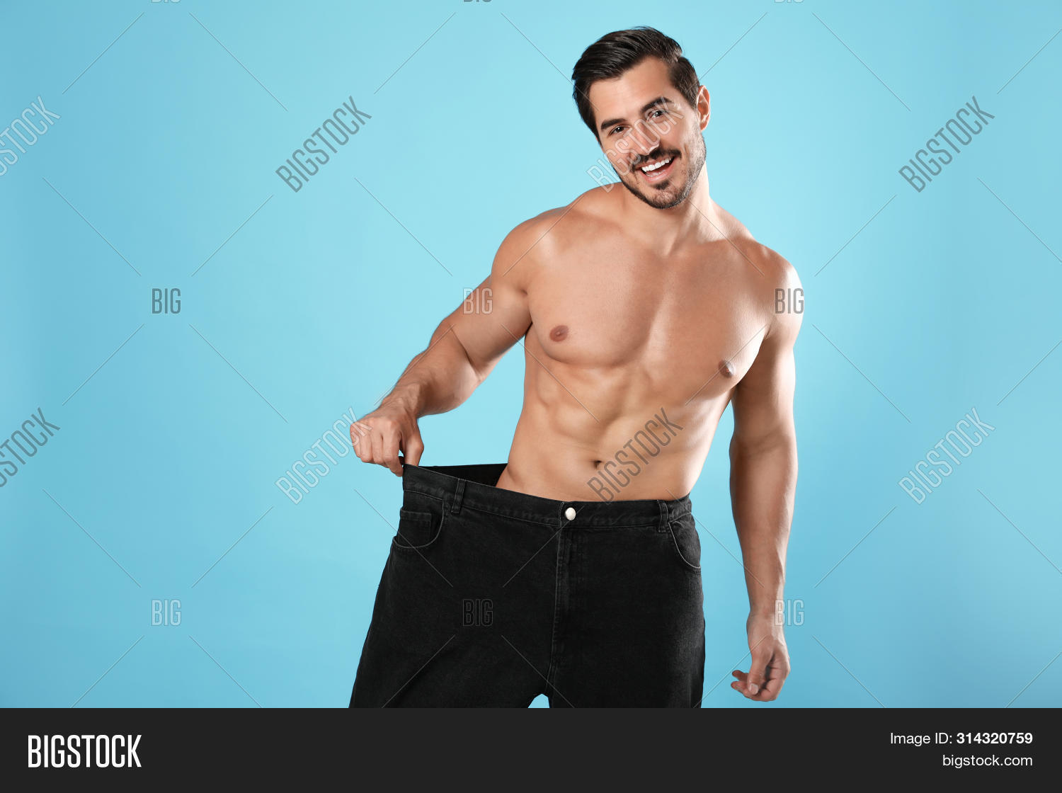 Young Man Slim Body Image & Photo (Free Trial) | Bigstock