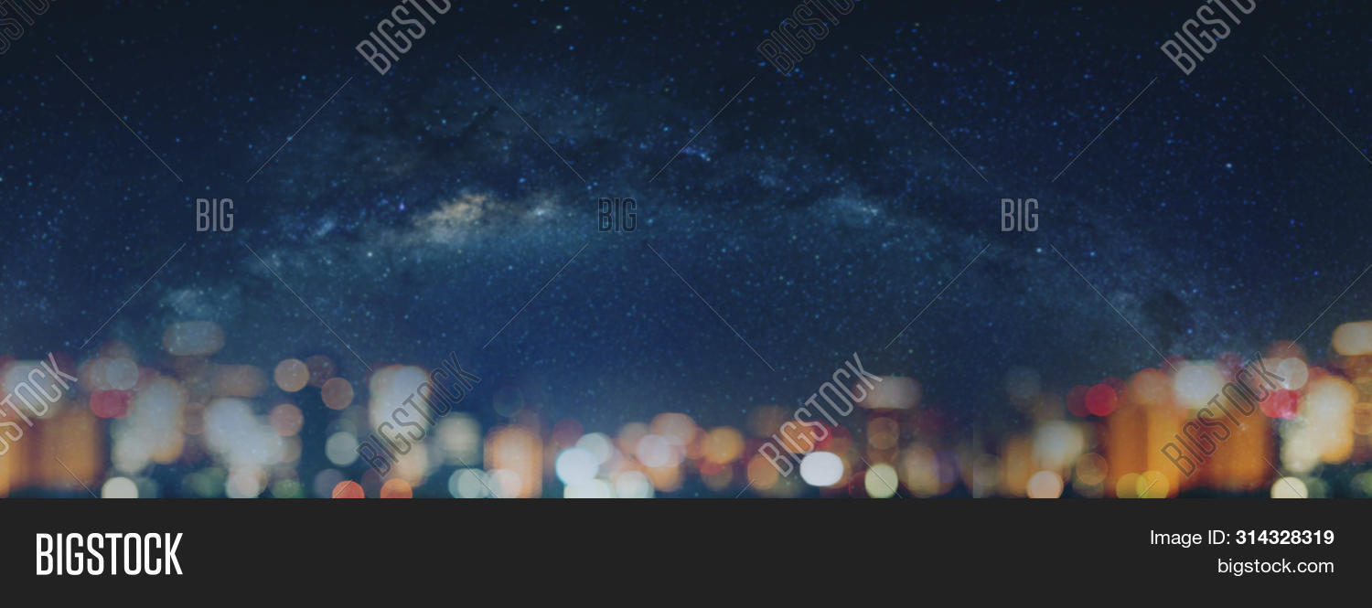 Blurred Night Sky Full Image & Photo (Free Trial) | Bigstock