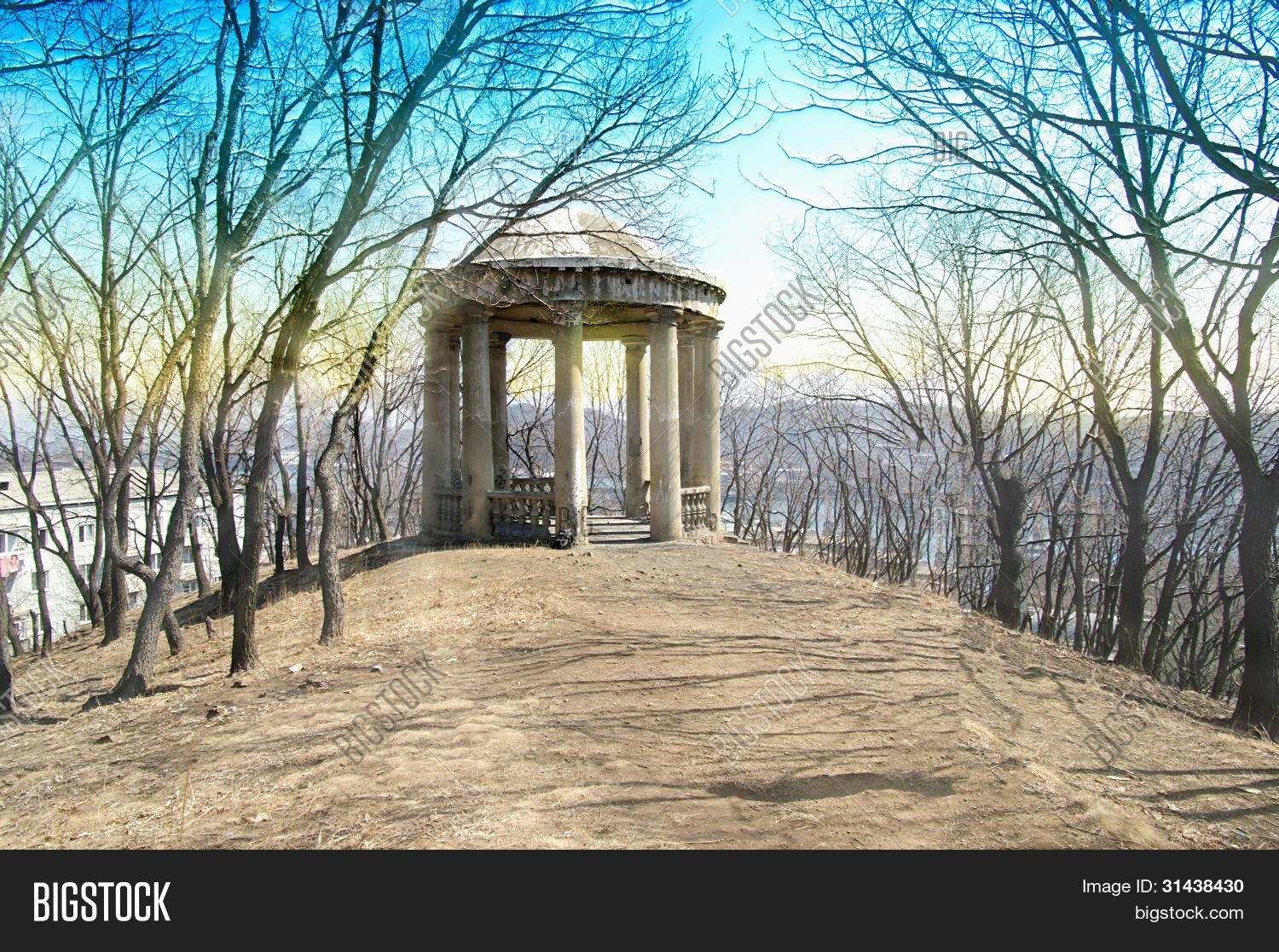 Roman Style Gazebo Image & Photo (Free Trial) | Bigstock