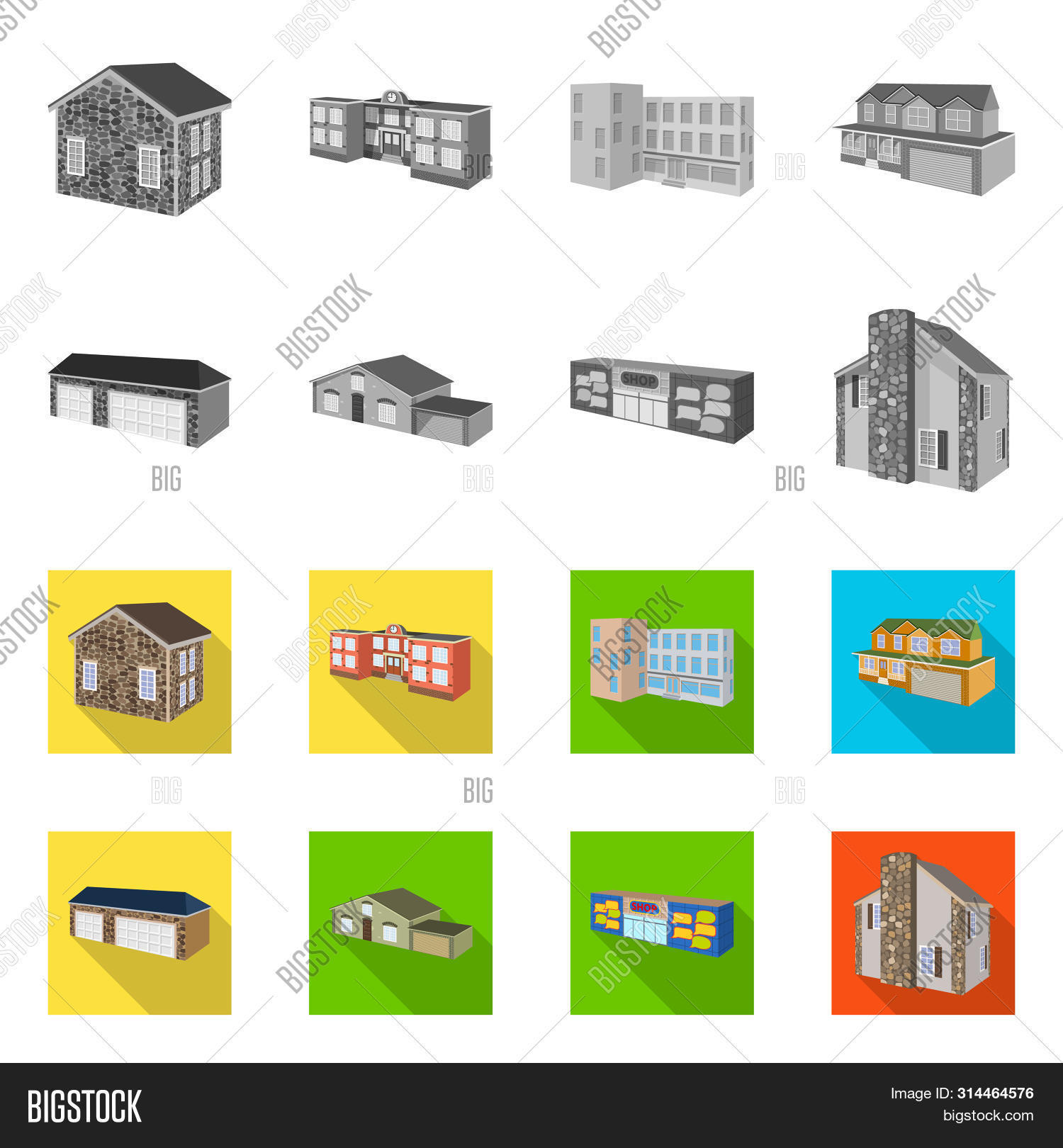 Bitmap Design Facade Image & Photo (Free Trial) | Bigstock