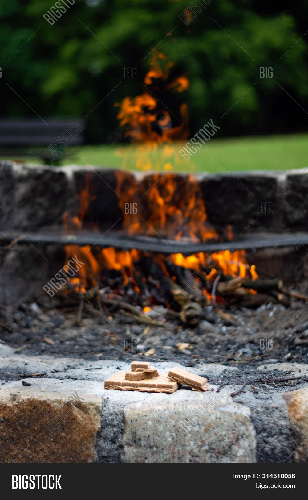 Starting Kindling Fire Image & Photo (Free Trial) | Bigstock