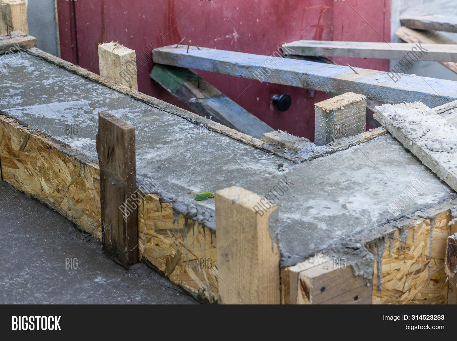 Pouring Concrete Base Image & Photo (Free Trial) | Bigstock