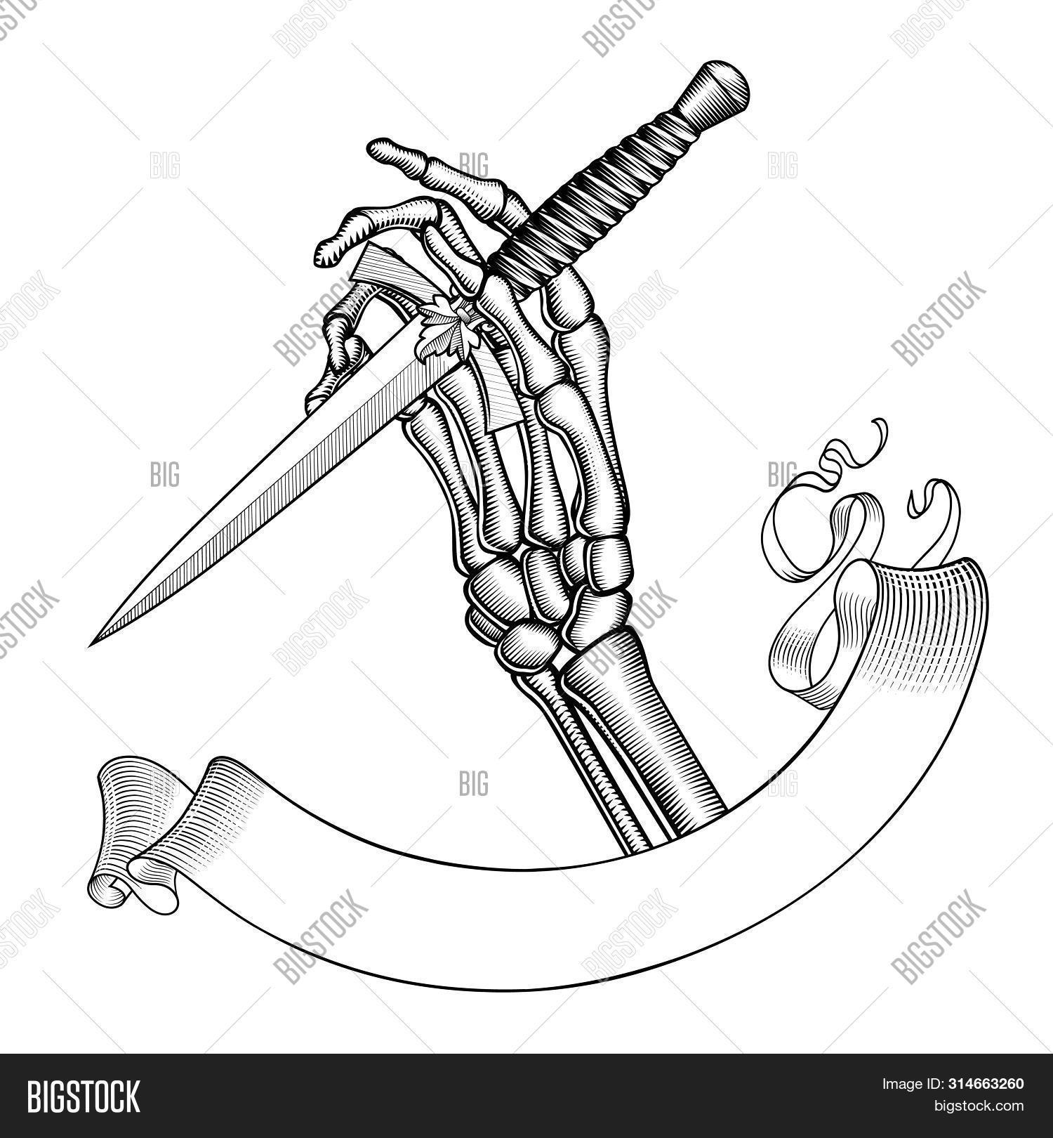 Skeleton Hand Holding Image & Photo (Free Trial) | Bigstock