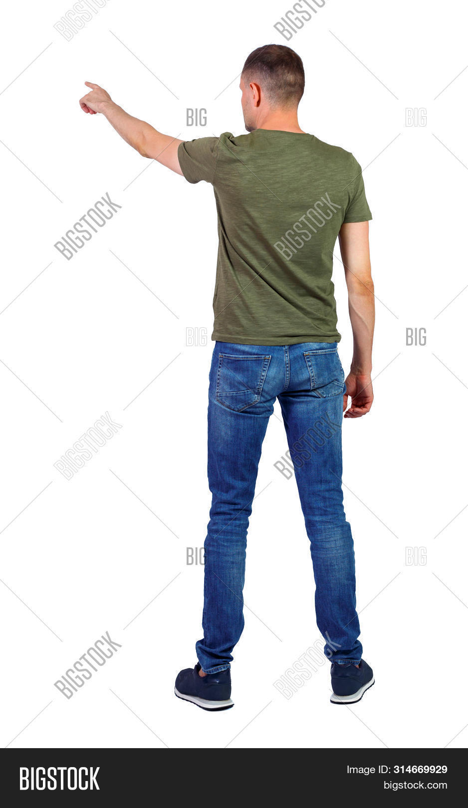 Back View Man Jeans Image & Photo (Free Trial) | Bigstock