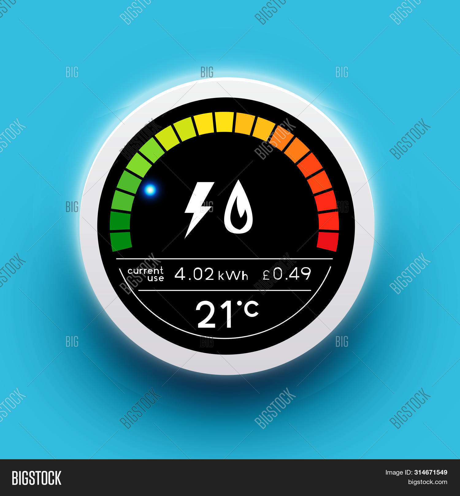 Small Energy Smart Vector & Photo (Free Trial) | Bigstock