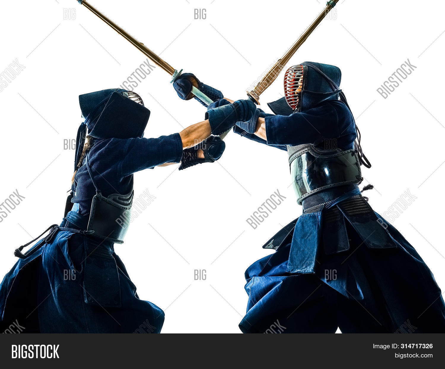 Two Kendo Martial Arts Image & Photo (Free Trial) | Bigstock