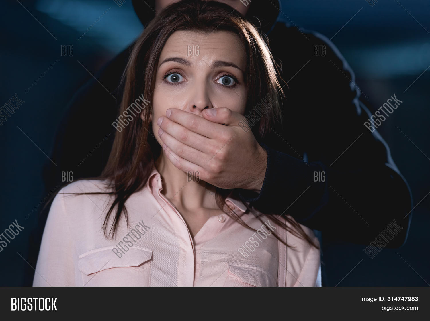 Thief Strangling Image & Photo (Free Trial) | Bigstock