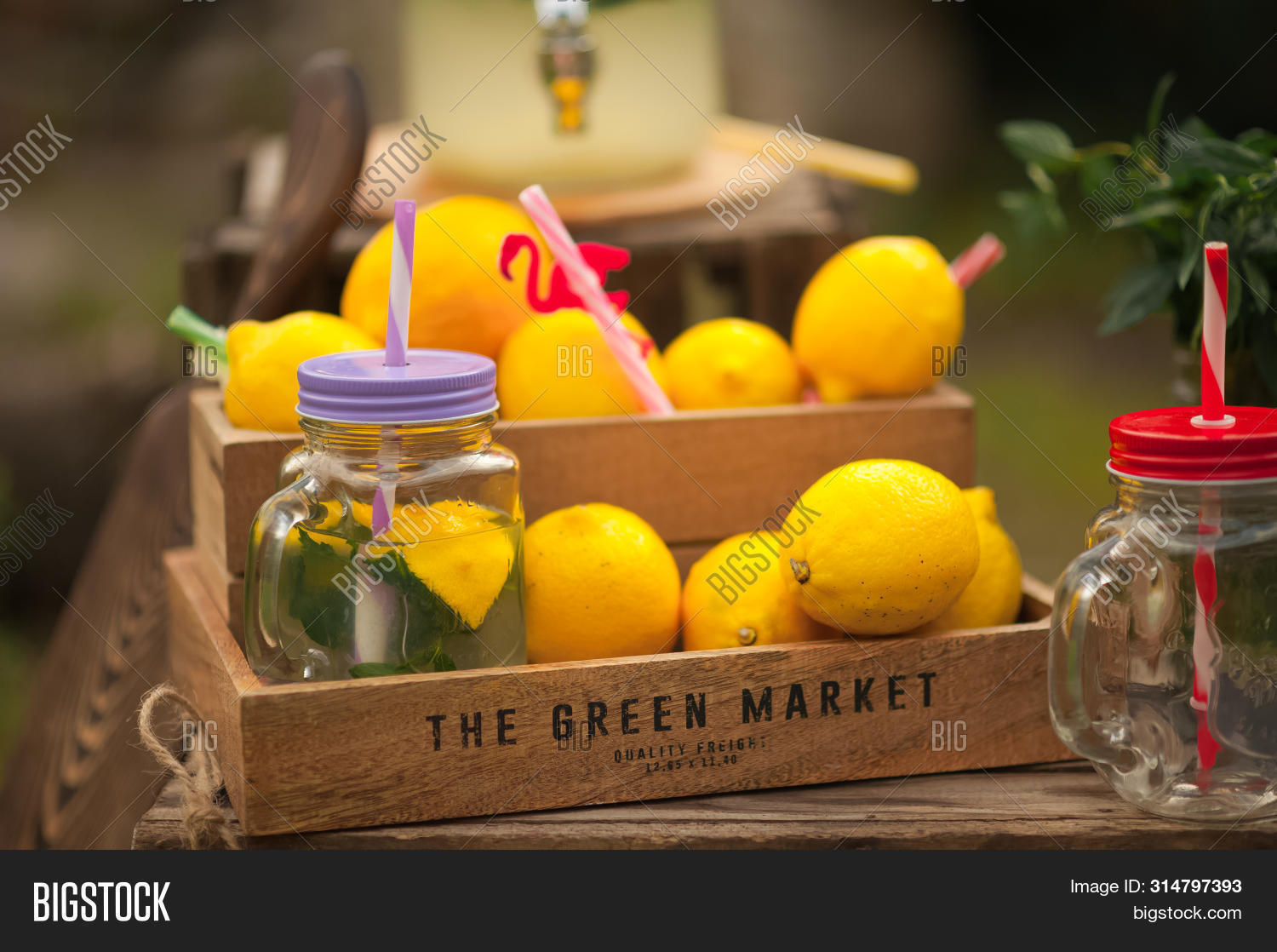 Homemade Lemonade Sale Image & Photo (Free Trial) | Bigstock