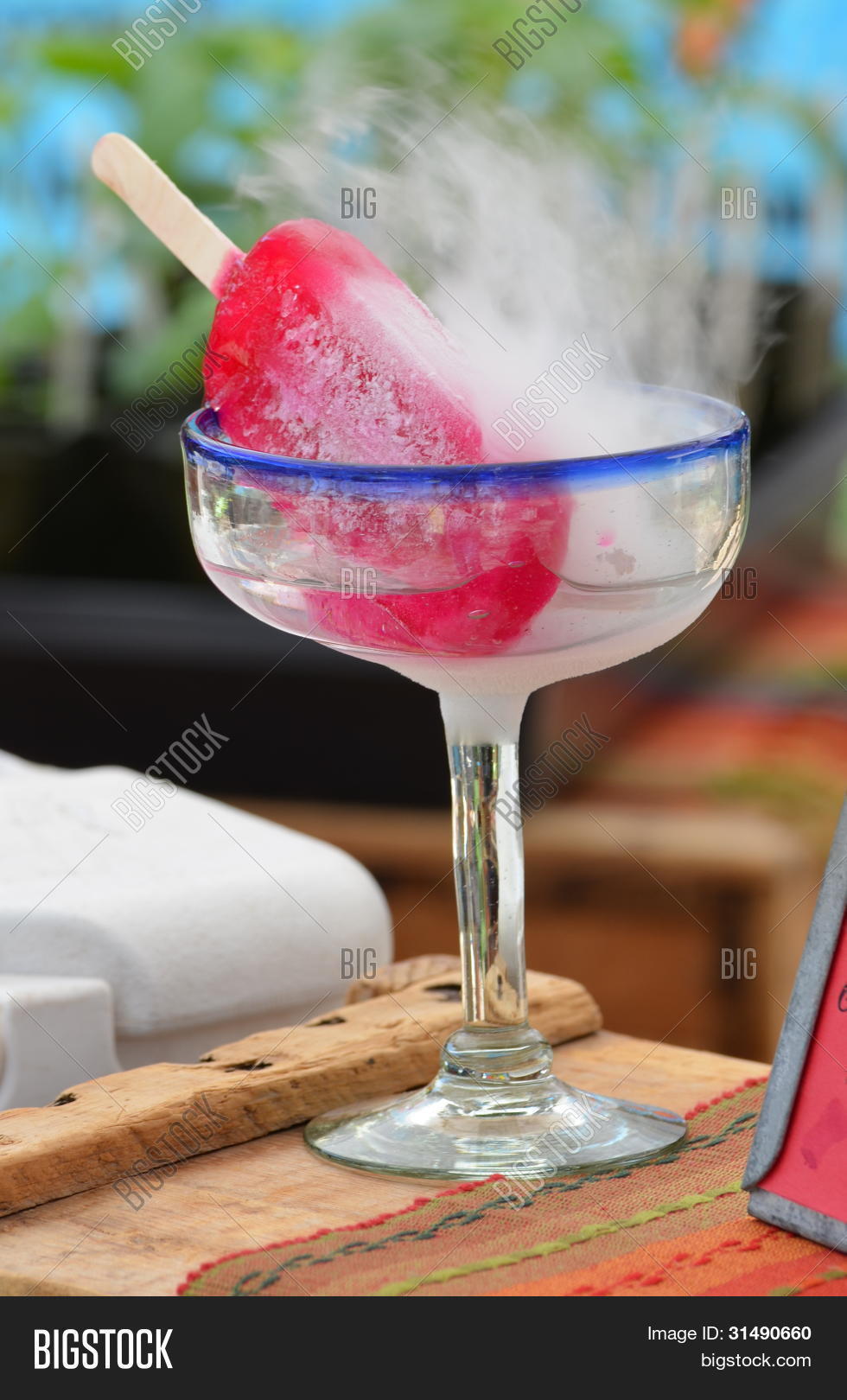 Frozen Popsicle Over Image & Photo (Free Trial) | Bigstock