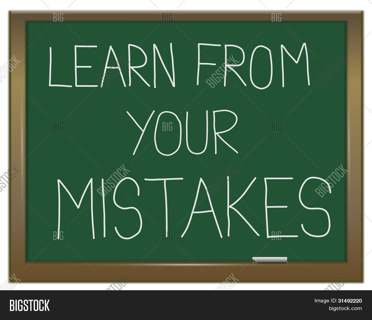 Learn Your Mistakes Image & Photo (Free Trial) | Bigstock