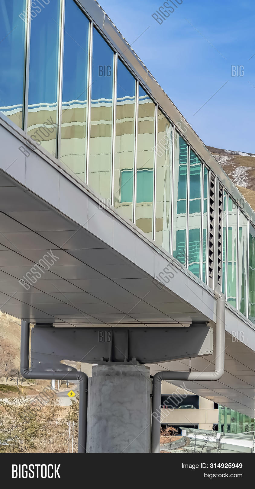Vertical Skybridge Image & Photo (Free Trial) | Bigstock