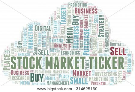 Stock Market Ticker Vector & Photo (Free Trial) | Bigstock