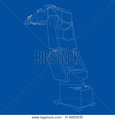Vector y foto Industrial Robot (prueba gratis) | Bigstock