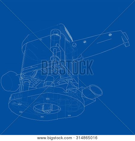 Outline Milling Vector & Photo (Free Trial) | Bigstock