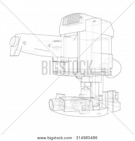 Outline Milling Vector & Photo (Free Trial) | Bigstock