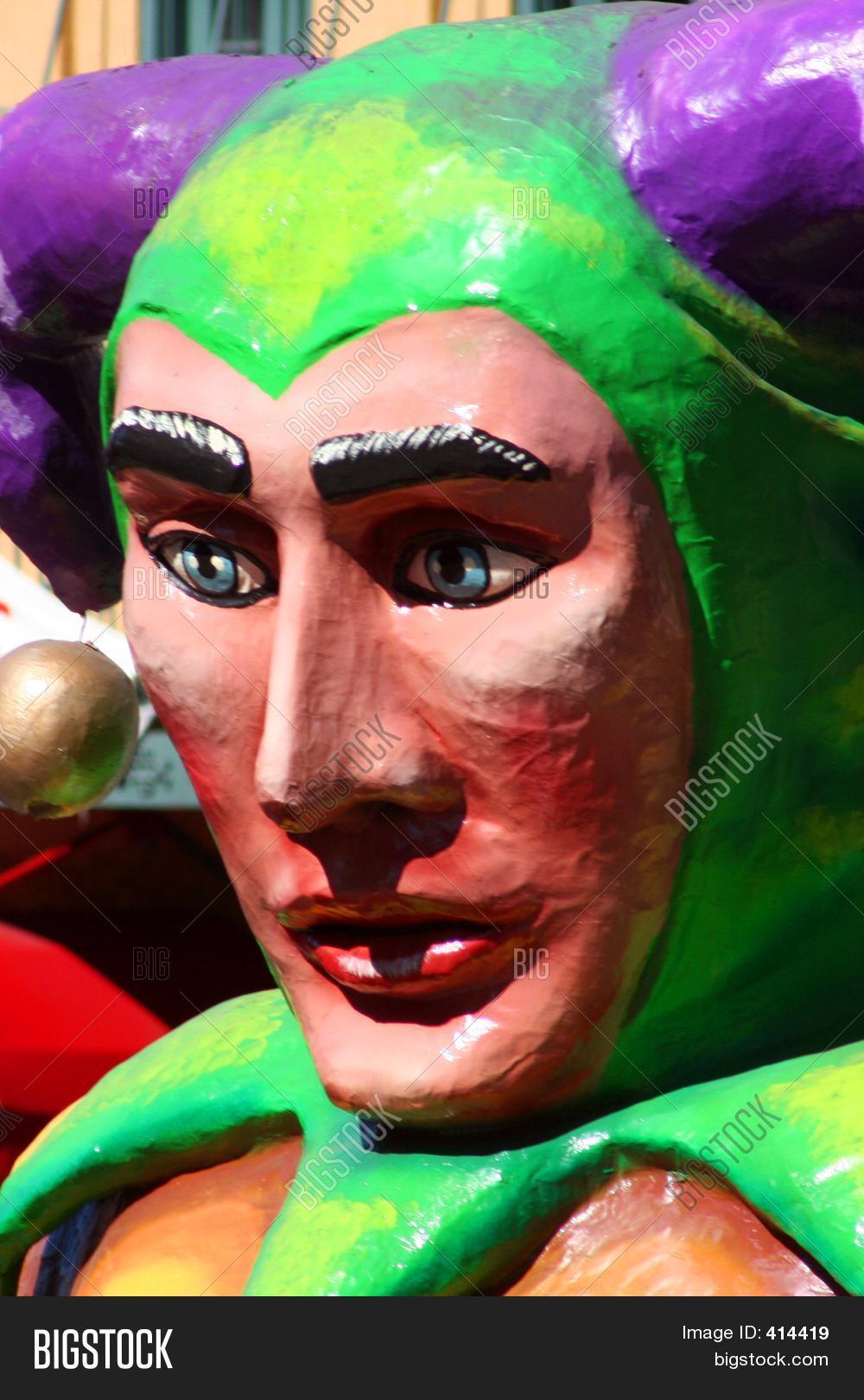Mardi Gras Jester On Image & Photo (Free Trial) | Bigstock