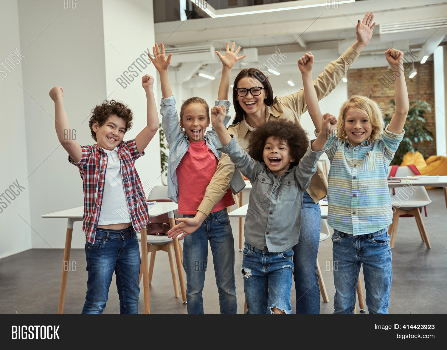 Studying Fun. Excited Image & Photo (Free Trial) | Bigstock