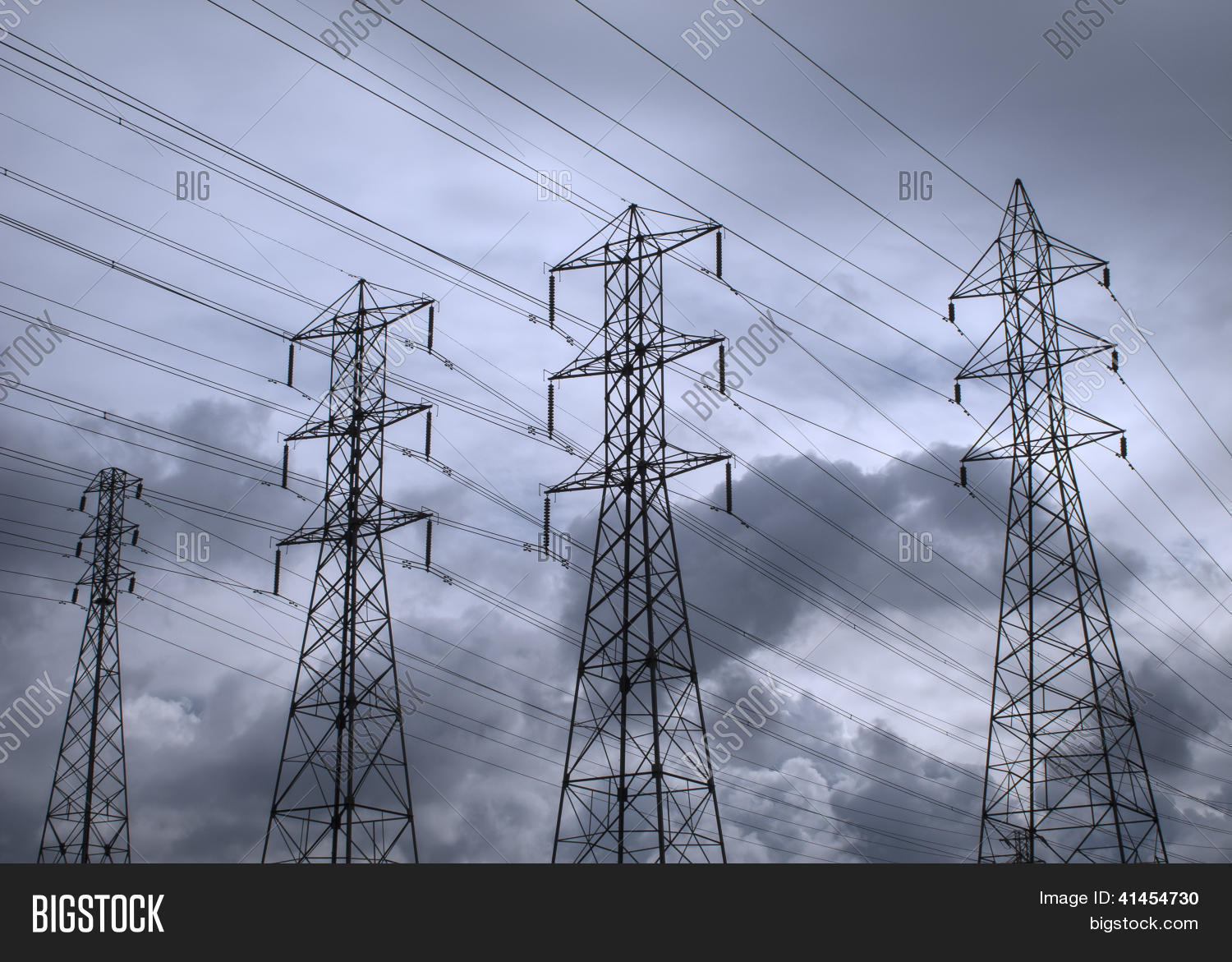 Power Storm Blue Image & Photo (Free Trial) | Bigstock