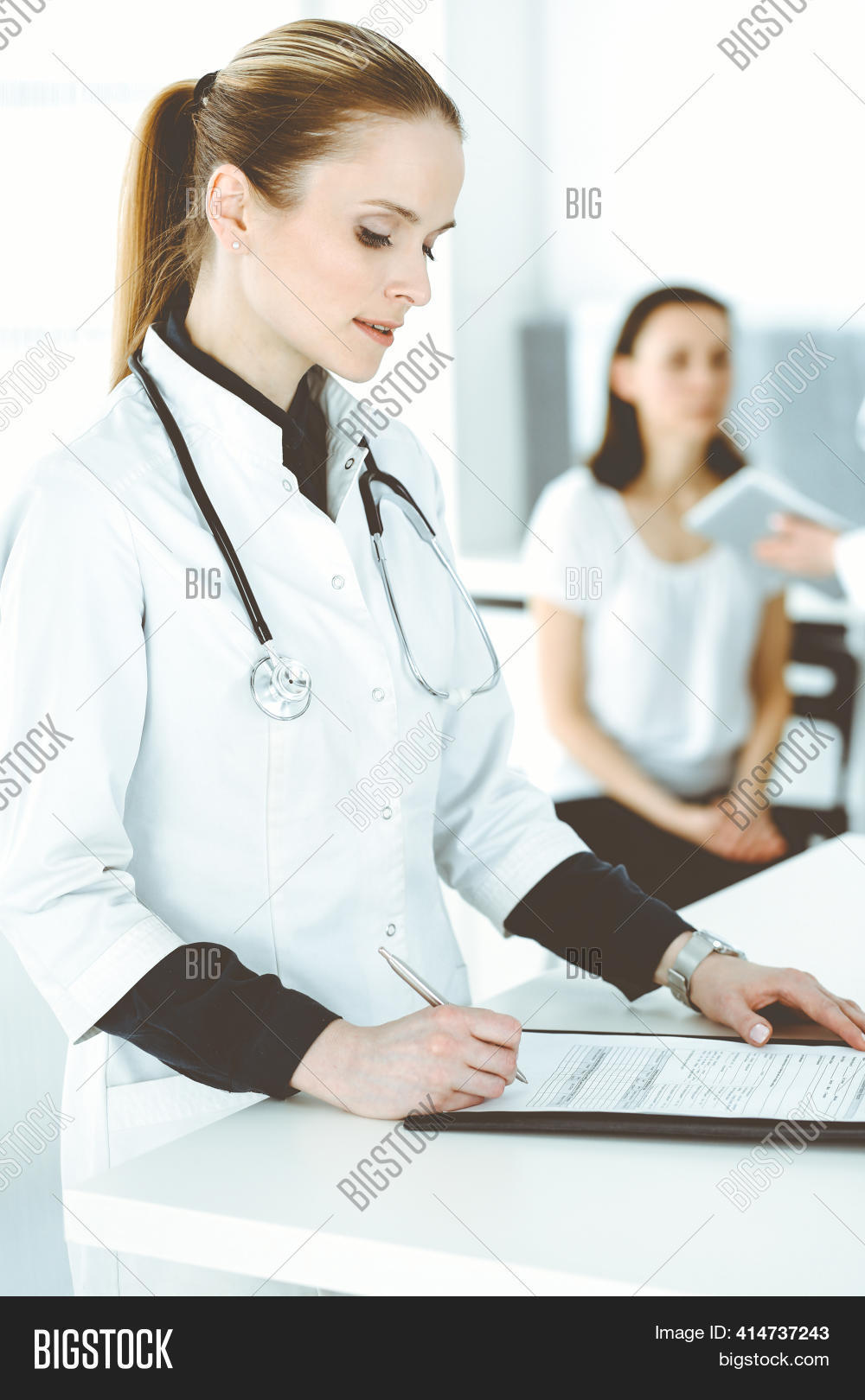 Woman-doctor Work Image & Photo (Free Trial) | Bigstock