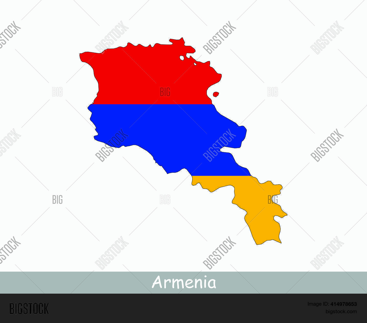 Armenian Map Flag. Vector & Photo (Free Trial) | Bigstock