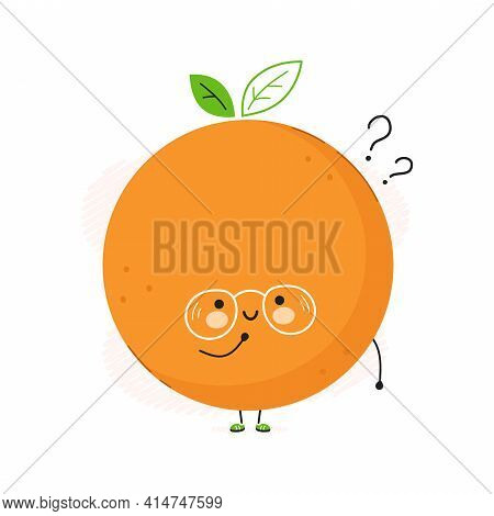 Cute Funny Orange Vector & Photo (Free Trial) | Bigstock