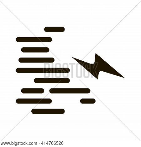 Lightning Speed Glyph Vector & Photo (Free Trial) | Bigstock