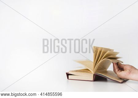 Hand Turning Pages Image & Photo (Free Trial) | Bigstock