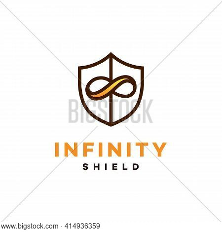 Infinity Shield Logo Vector & Photo (Free Trial) | Bigstock