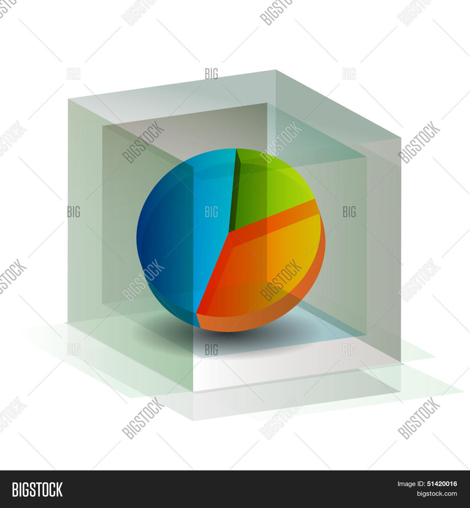 Image 3d Pie Chart Image & Photo (Free Trial) | Bigstock